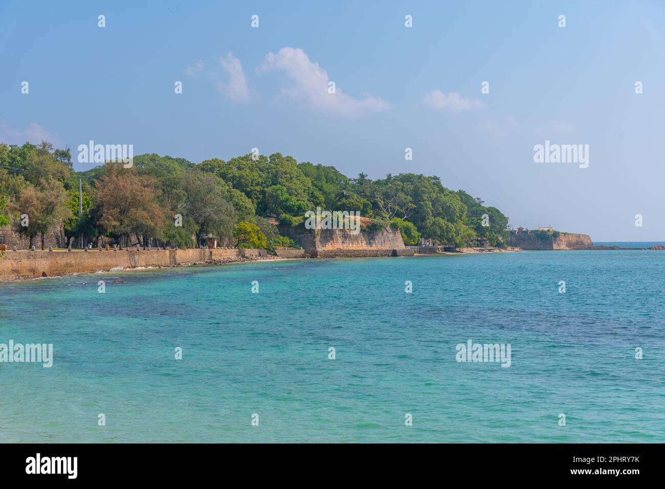 Fort Frederick overlooking Trincomalee at Sri Lanka Stock Photo - Alamy