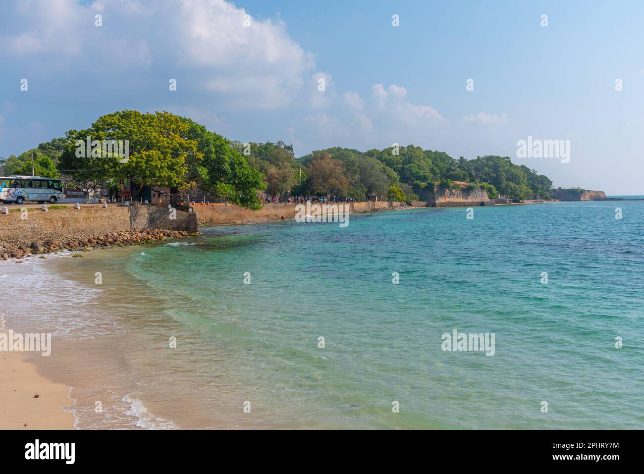 Fort Frederick overlooking Trincomalee at Sri Lanka Stock Photo - Alamy
