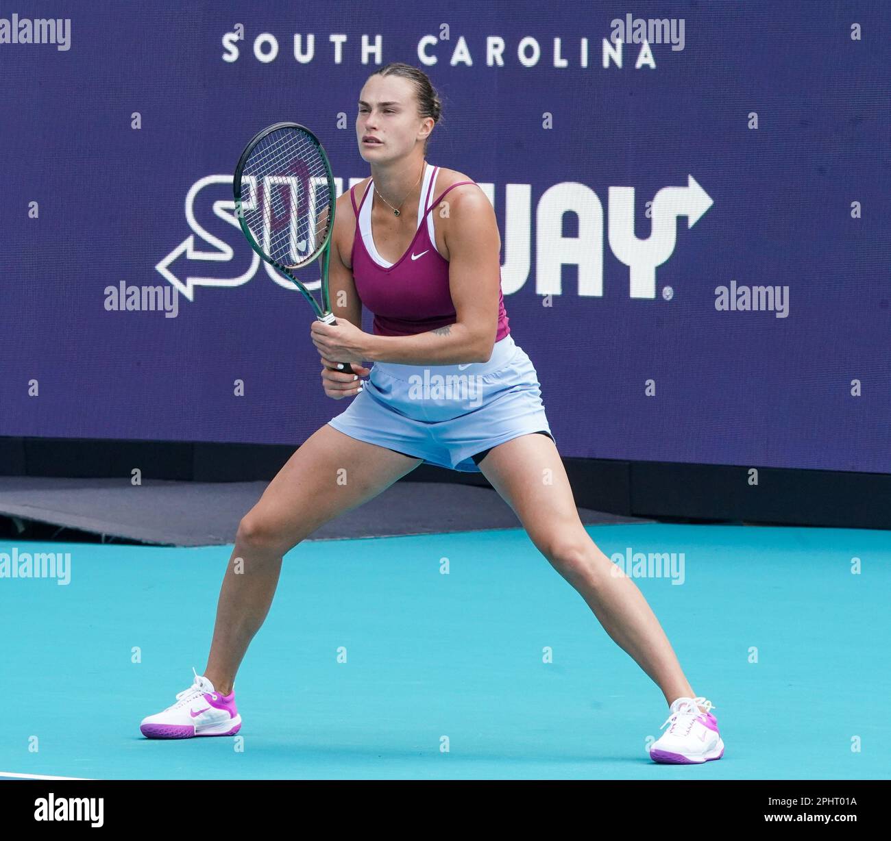 Aryna sabalenka serve hi-res stock photography and images - Alamy