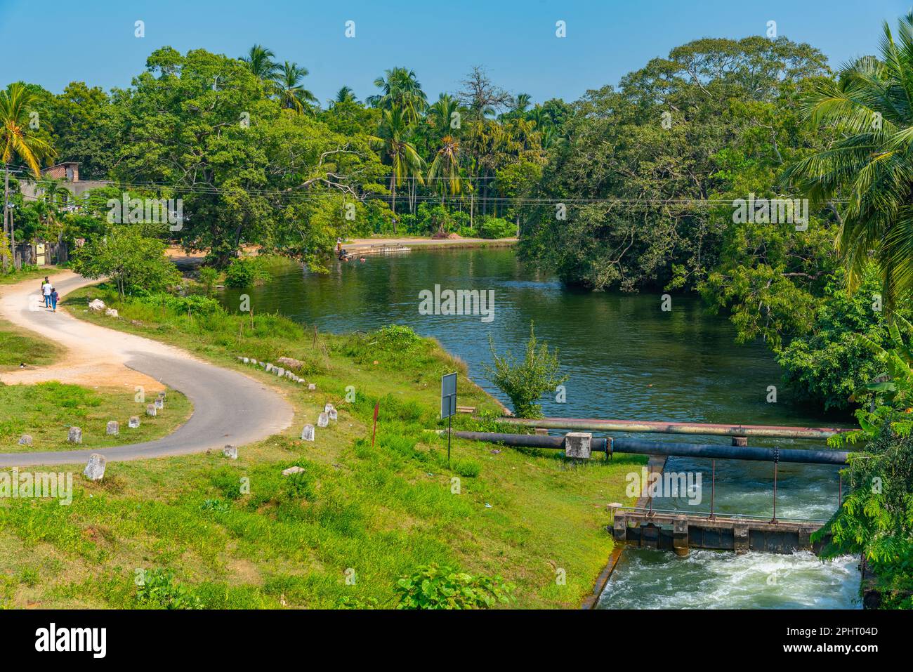 Topa Wewa lake near Polonnaruwa, Sri Lanka Stock Photo - Alamy