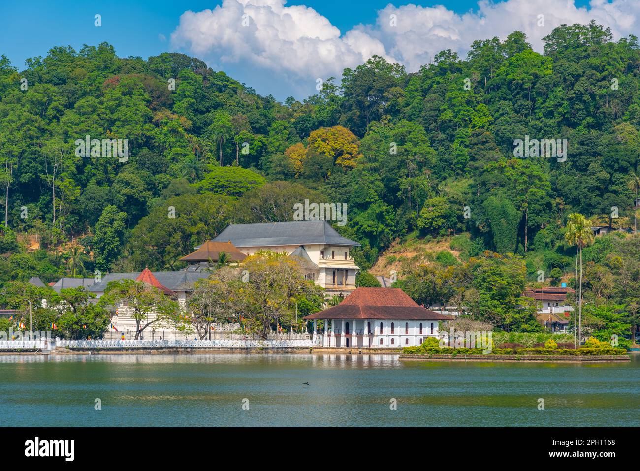 Temple of the sacred tooth relic in Kandy, Sri Lanka Stock Photo - Alamy