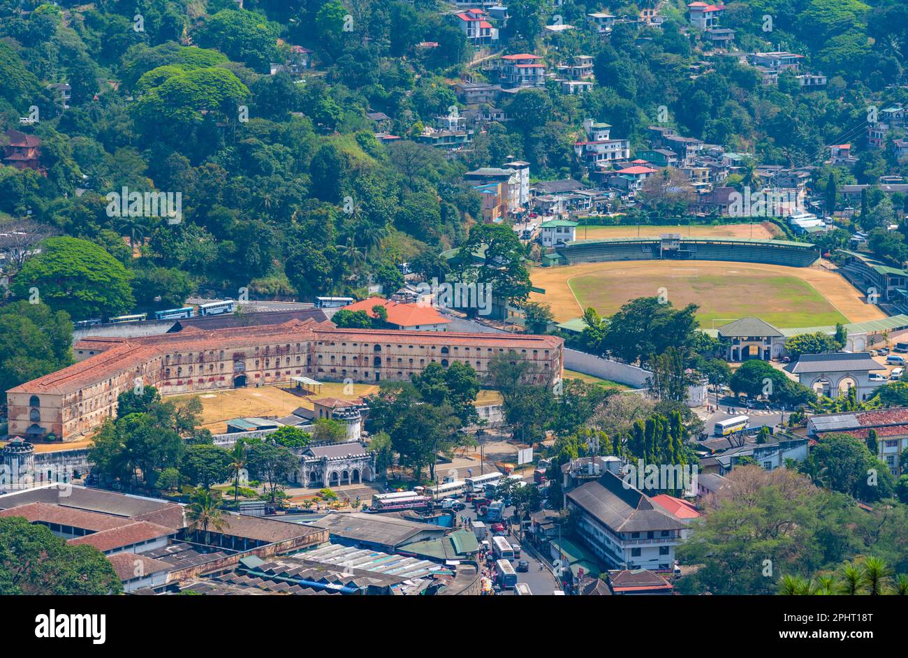 Aerial view of Kandy prison, Sri Lanka Stock Photo - Alamy