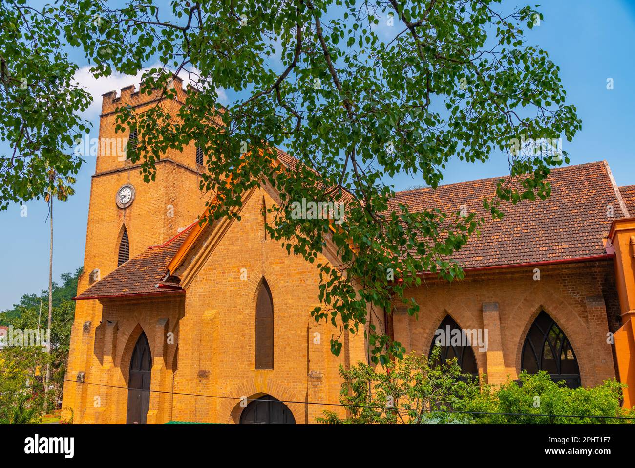 View of the Saint Paul church in Kandy, Sri Lanka Stock Photo - Alamy