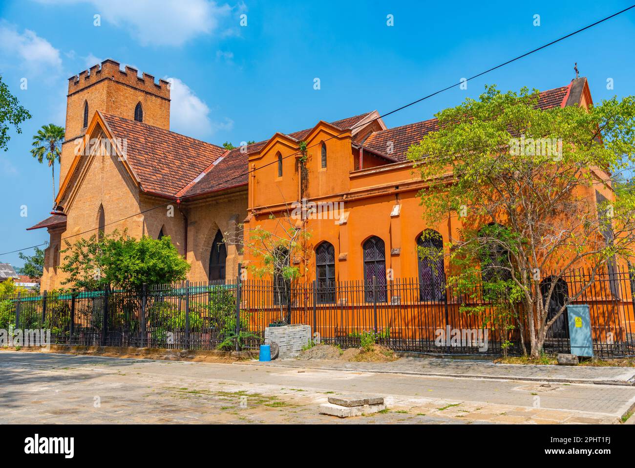 View of the Saint Paul church in Kandy, Sri Lanka Stock Photo - Alamy