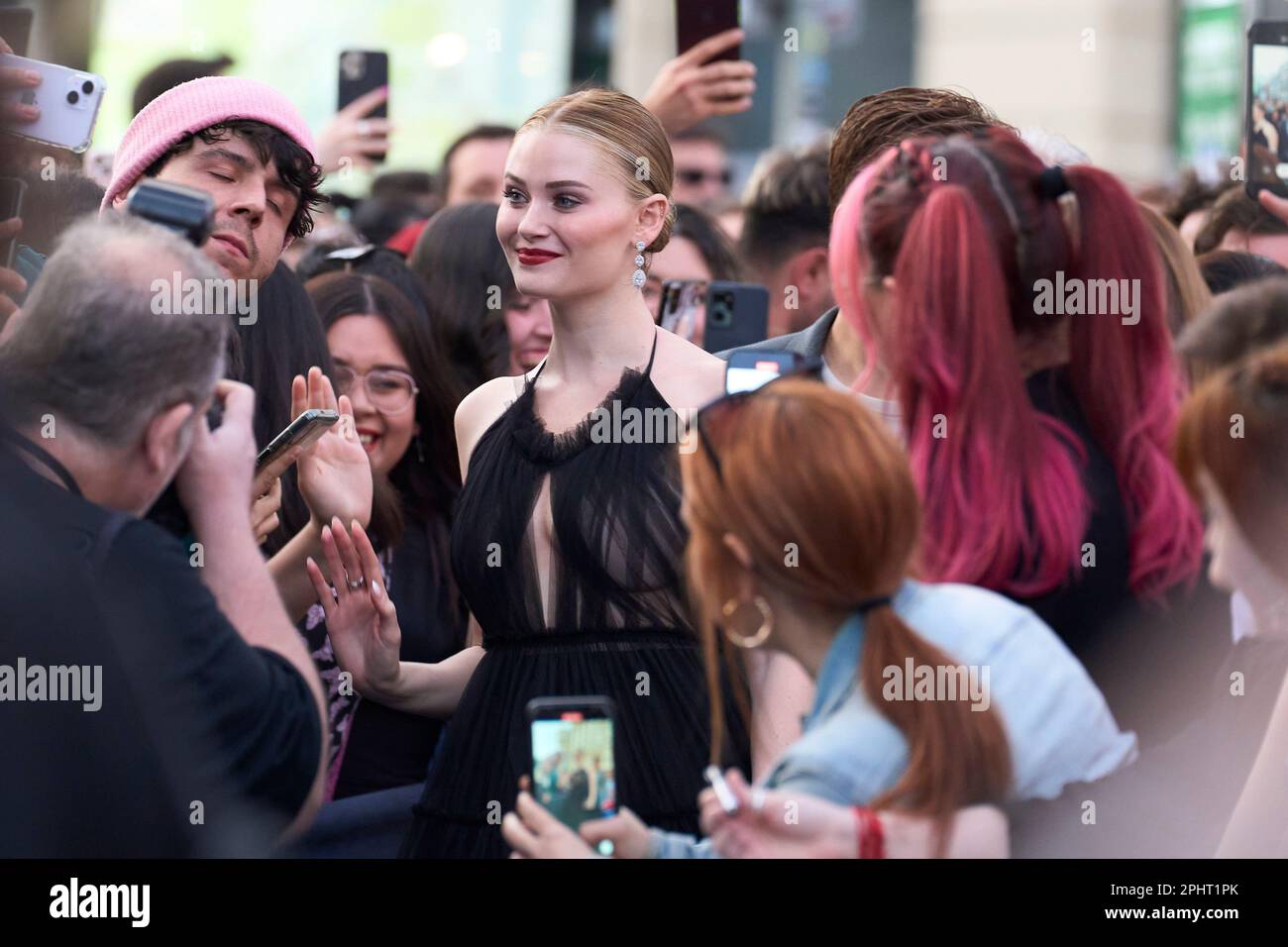 March 29, 2023, Madrid, Madrid, Spain: Virginia Gardner attends ...