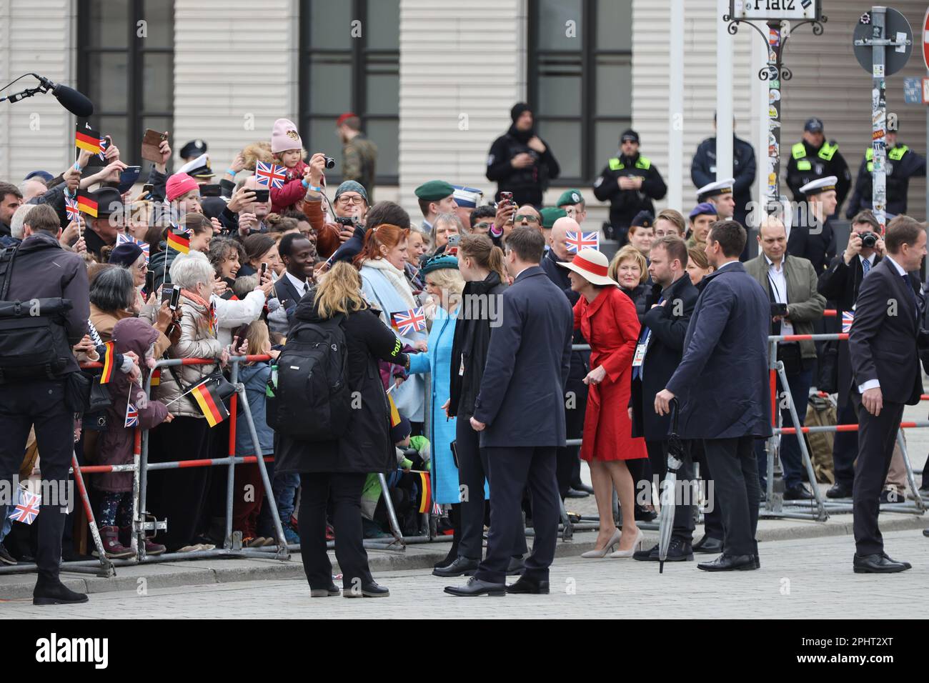Berlin, Berlin, Germany. 29th Mar, 2023. King Charles III and his wife ...
