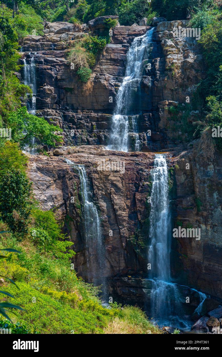 Ramboda falls near Nuwara Eliya, Sri Lanka Stock Photo - Alamy