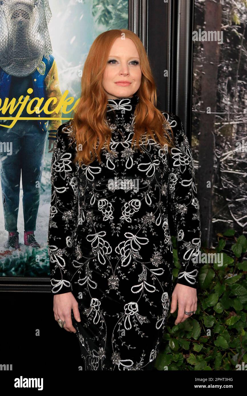 March 22, 2023, Los Angeles, CA, USA: LOS ANGELES - MAR 22: Lauren Ambrose at the Yellowjackets ...