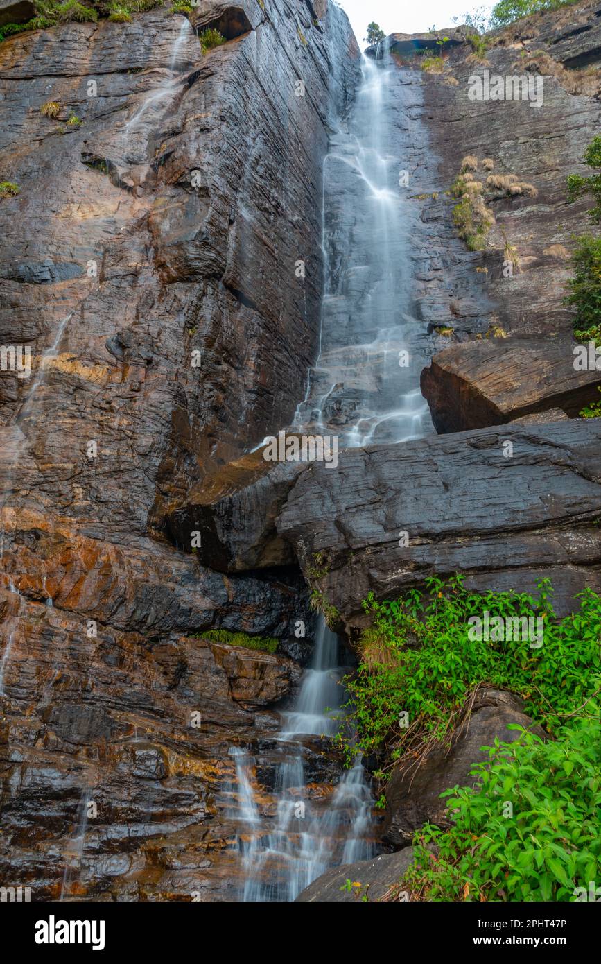Lover's Leap Waterfall at Nuwara Eliya, Sri Lanka Stock Photo - Alamy