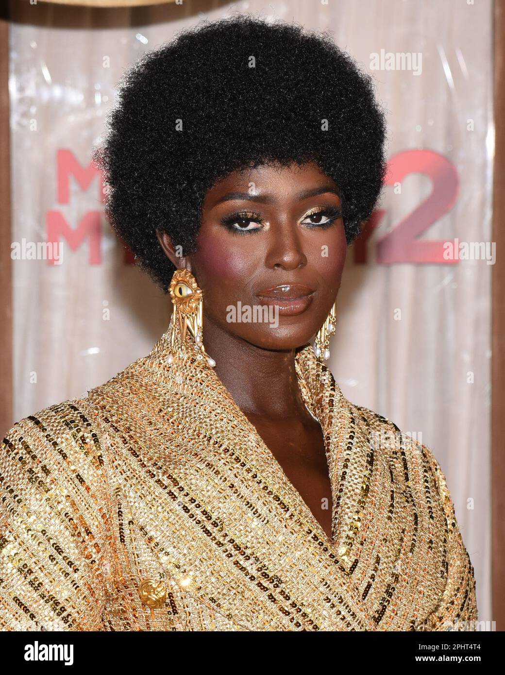 March 28, 2023, Westwood, Calidornia, United States: Jodie Turner-Smith ...