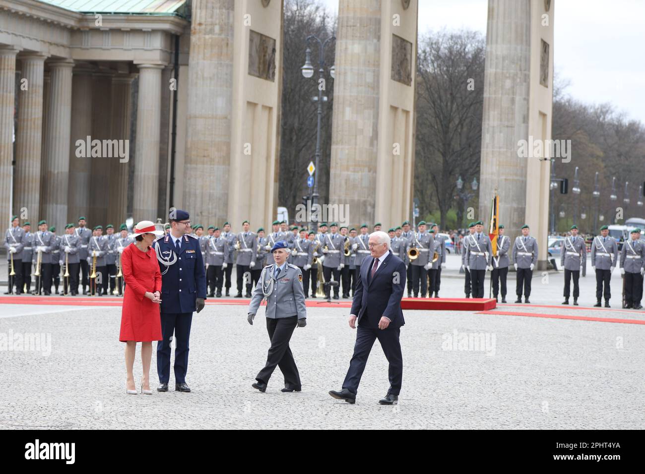 Berlin, Berlin, Germany. 29th Mar, 2023. King Charles III and his wife ...