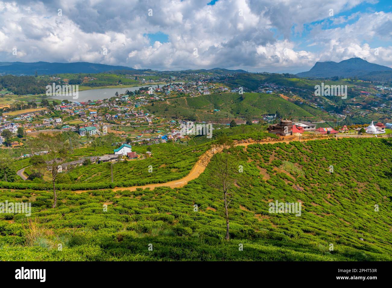 Panorama view of Nuwara Eliya at Sri Lanka Stock Photo - Alamy