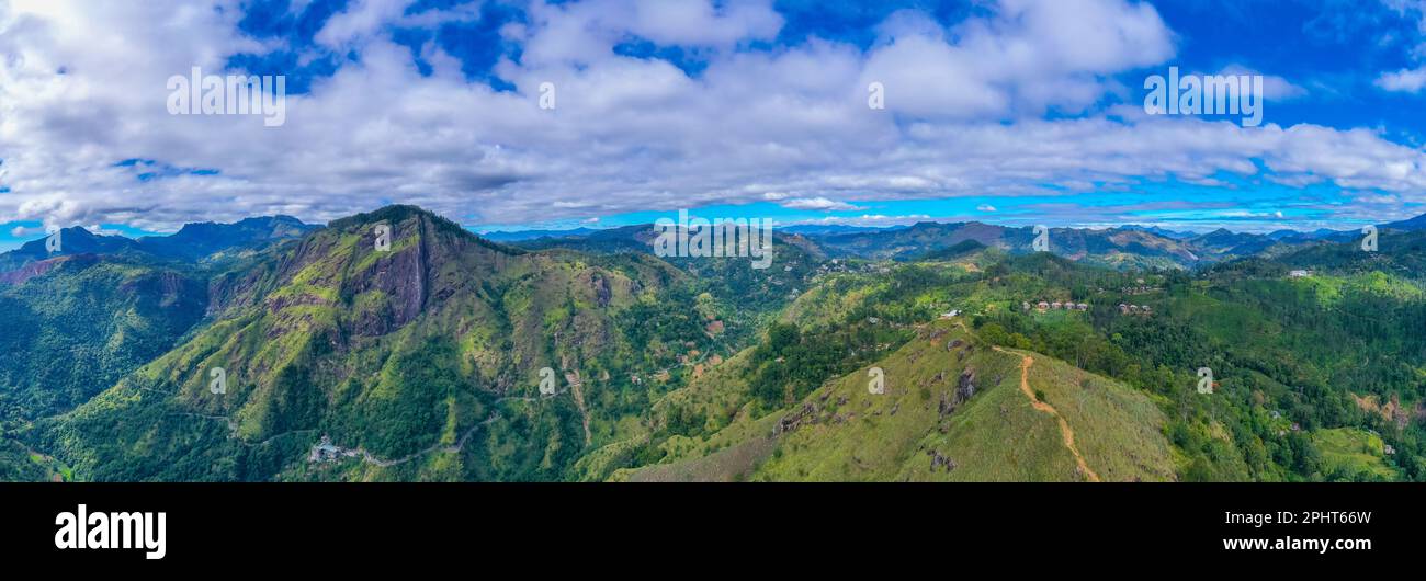 Aerial view of little adam's peak at Sri Lanka Stock Photo - Alamy