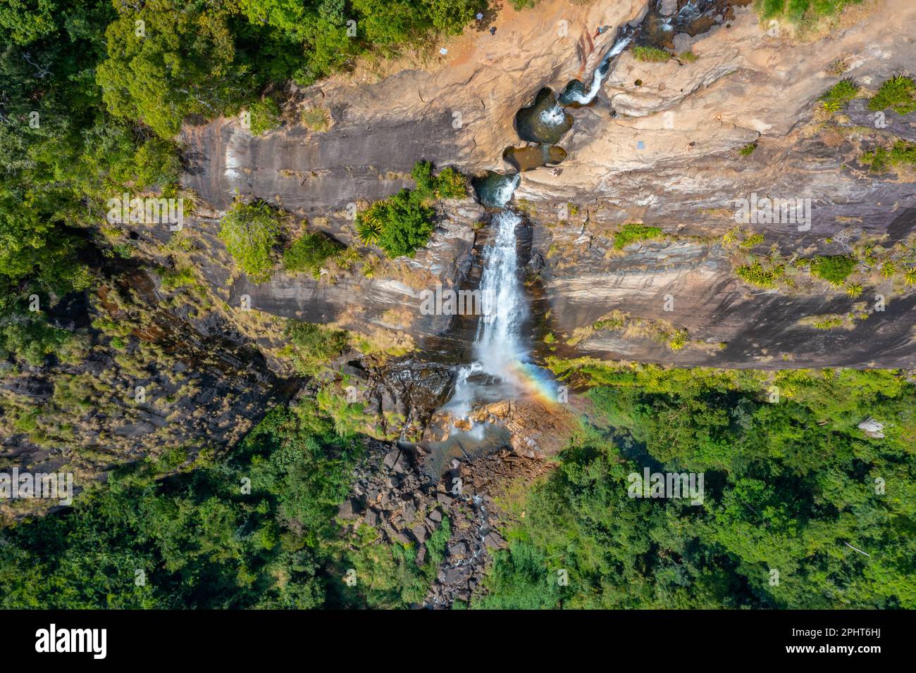 Diyaluma falls near Ella, Sri Lanka Stock Photo - Alamy