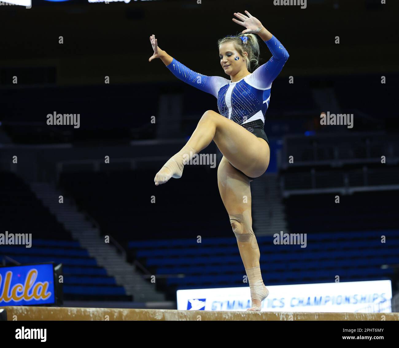 Los Angeles, OK, USA. 29th Mar, 2023. BYU's Madison Raesly-Patton ...