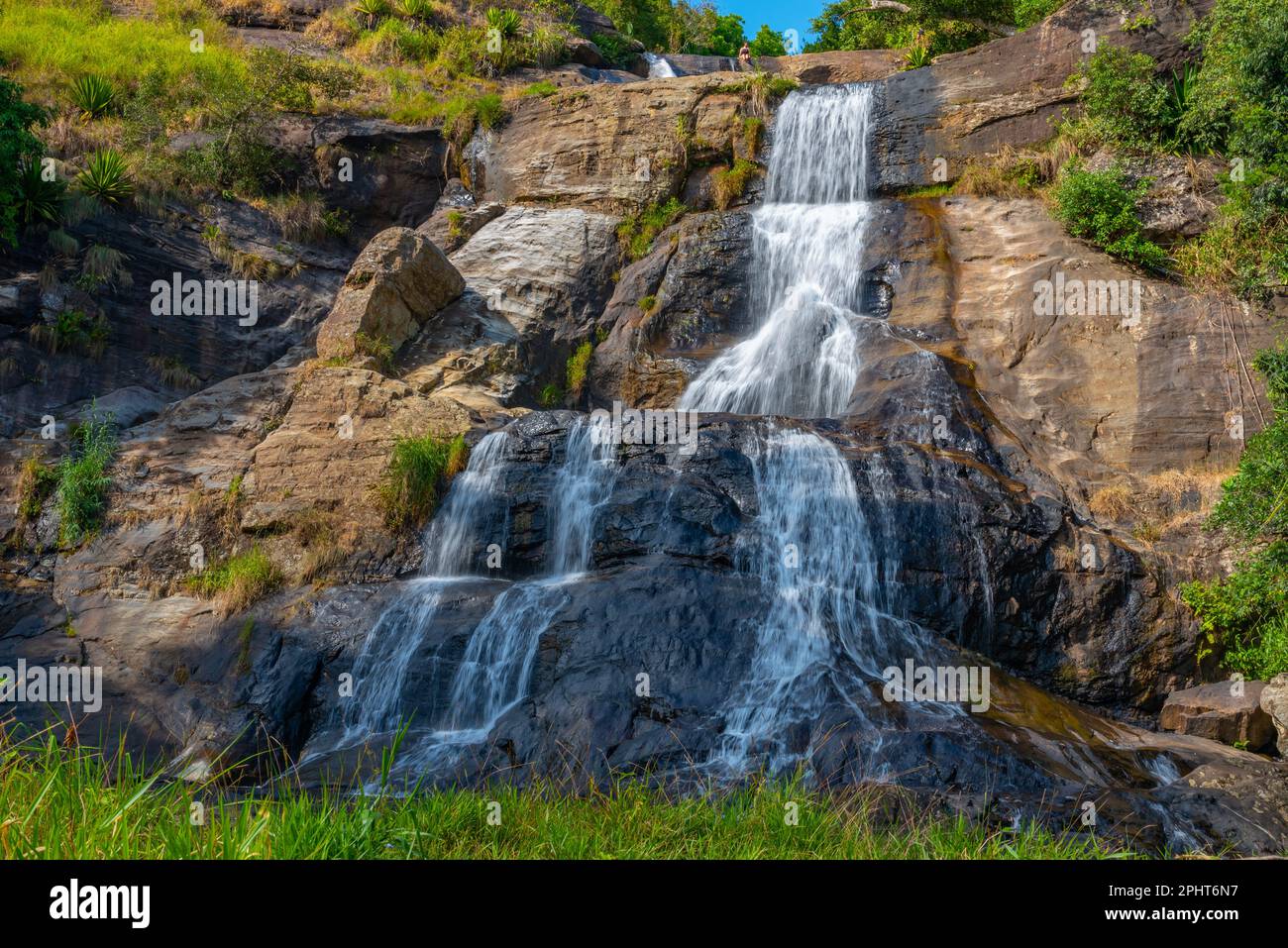 Diyaluma falls near Ella, Sri Lanka Stock Photo - Alamy