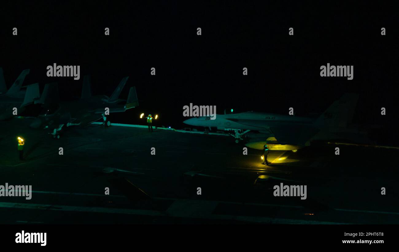 230328-N-TD381-1020 PACIFIC OCEAN (Mar. 28, 2023) An F/A-18E Super ...