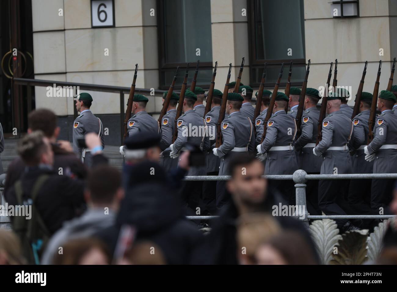 Berlin, Berlin, Germany. 29th Mar, 2023. King Charles III and his wife ...