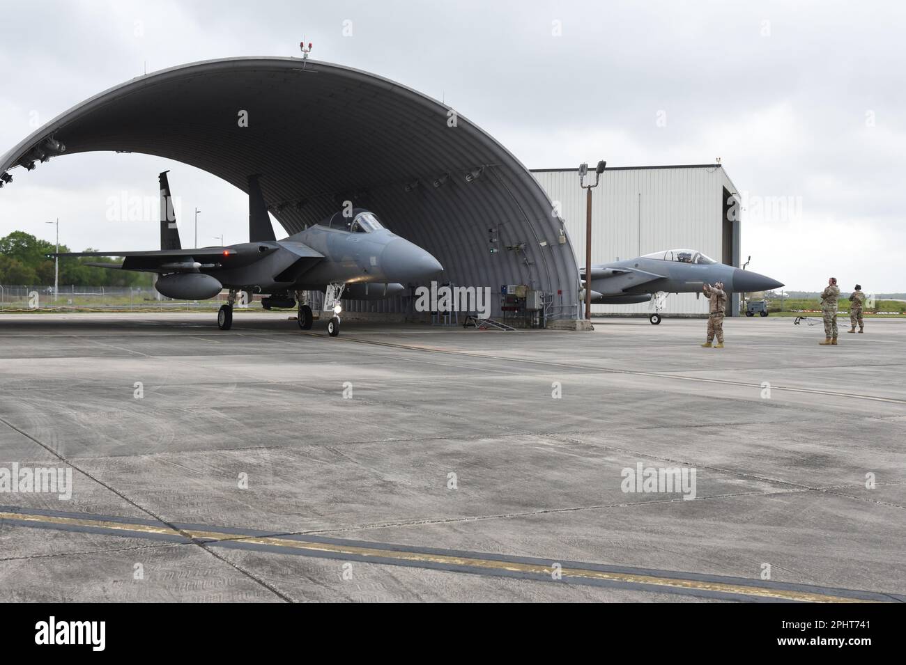 NORAD aircraft prepare to take off from Naval Air Station Joint Reserve ...