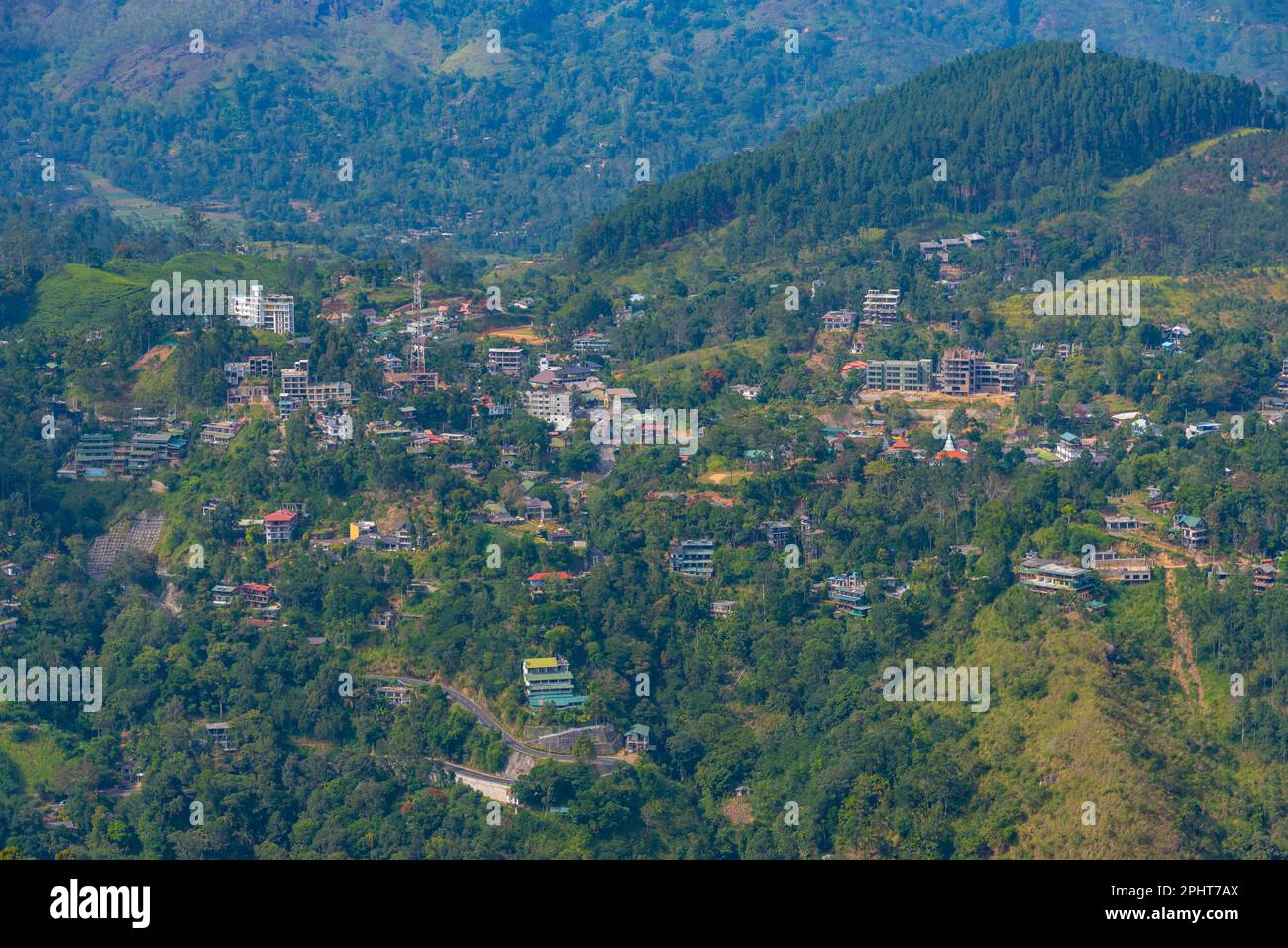 Panorama view of Ella at Sri Lanka Stock Photo - Alamy
