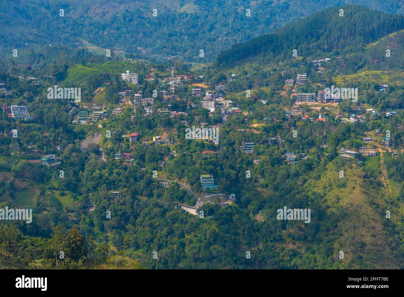 Panorama view of Ella at Sri Lanka Stock Photo - Alamy