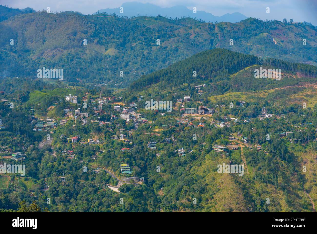 Panorama view of Ella at Sri Lanka Stock Photo - Alamy