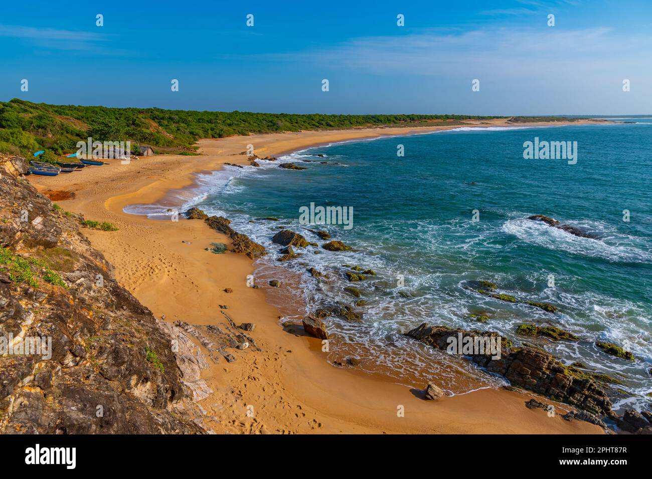 Beach at Bundala national park at Sri Lanka Stock Photo - Alamy