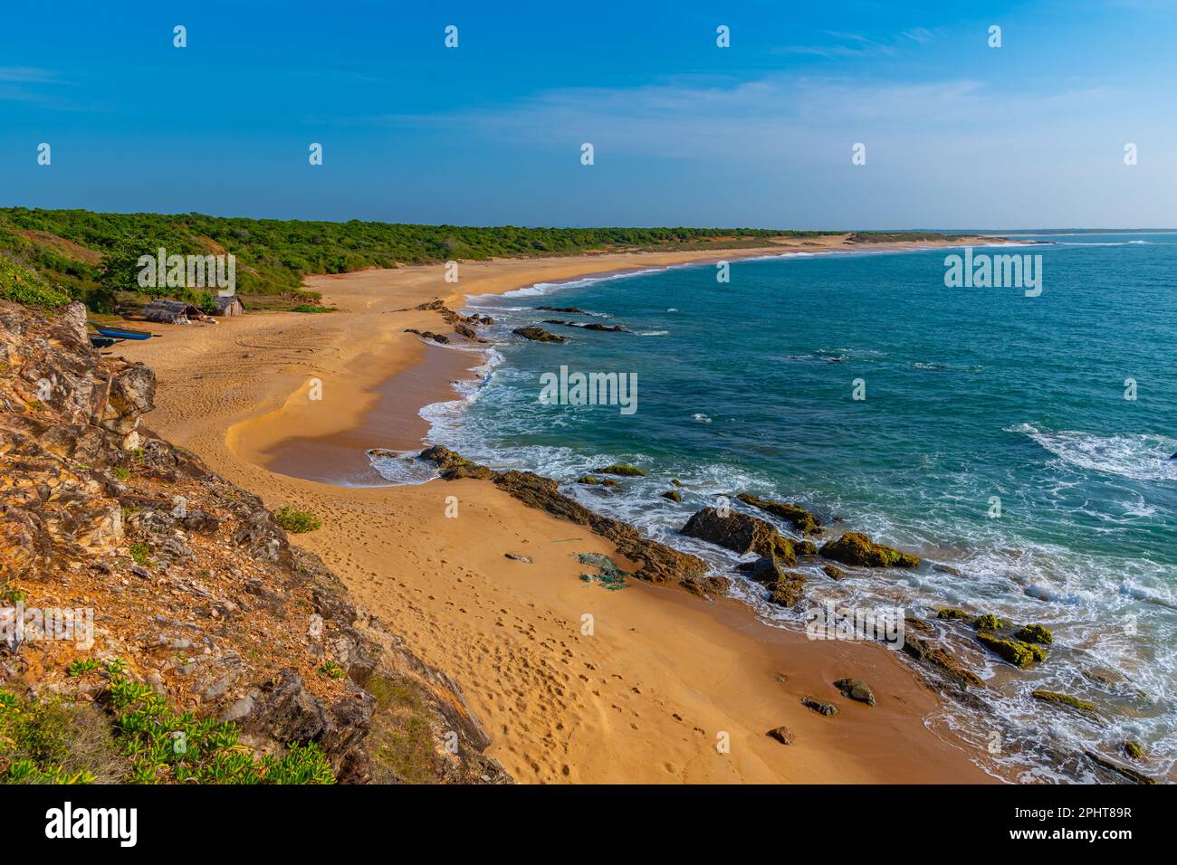 Beach at Bundala national park at Sri Lanka Stock Photo - Alamy