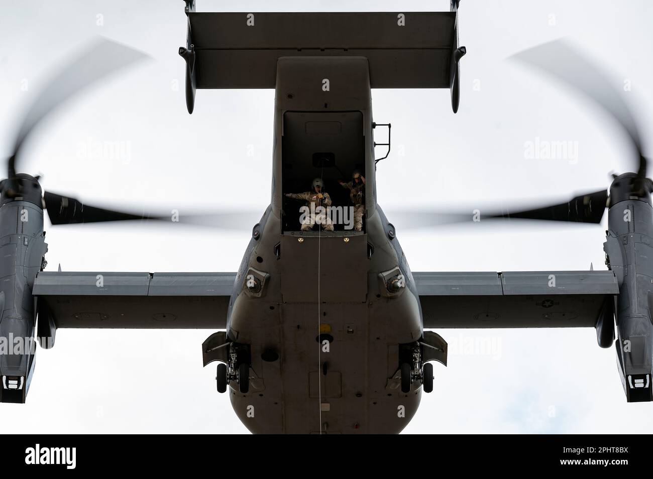 U.S. Navy Special Warfare Task Unit Europe operators conduct hoist ...