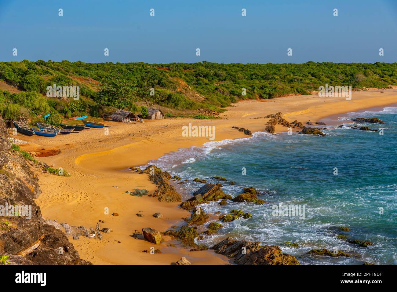 Beach at Bundala national park at Sri Lanka Stock Photo - Alamy