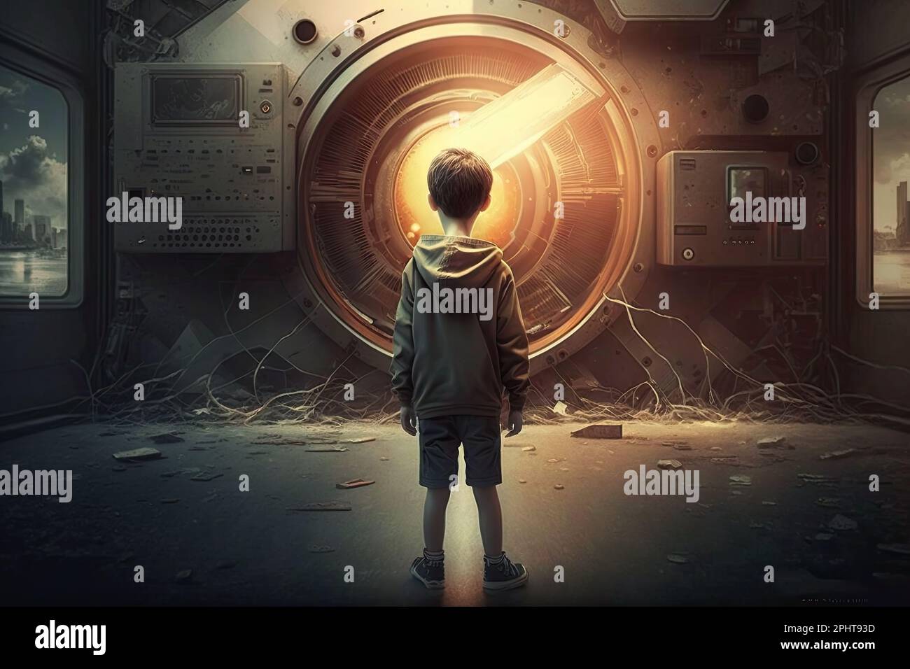 3d futuristic portal hi-res stock photography and images - Alamy