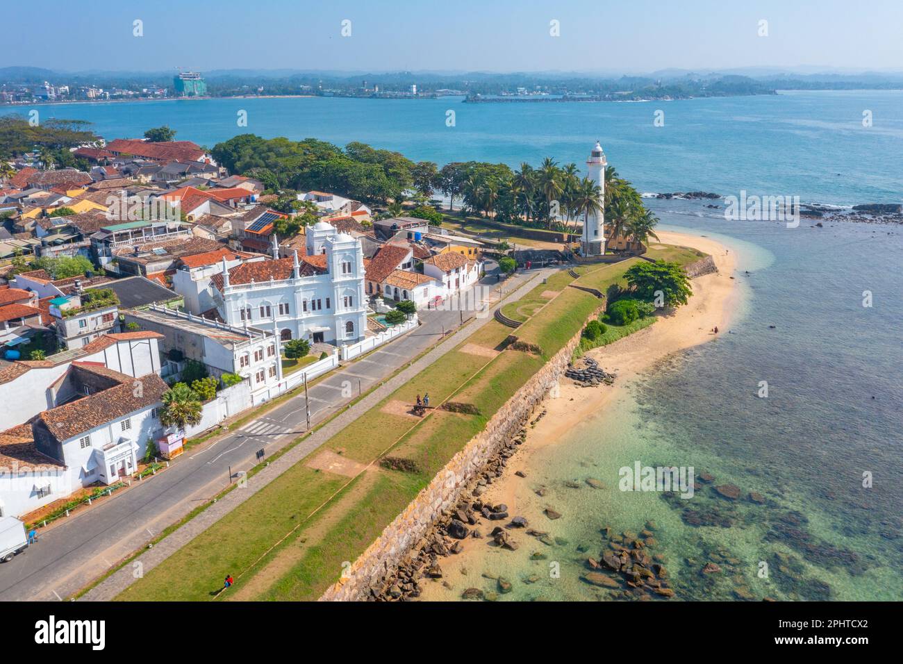 Aerial view of Galle, a town at Sri Lanka Stock Photo - Alamy