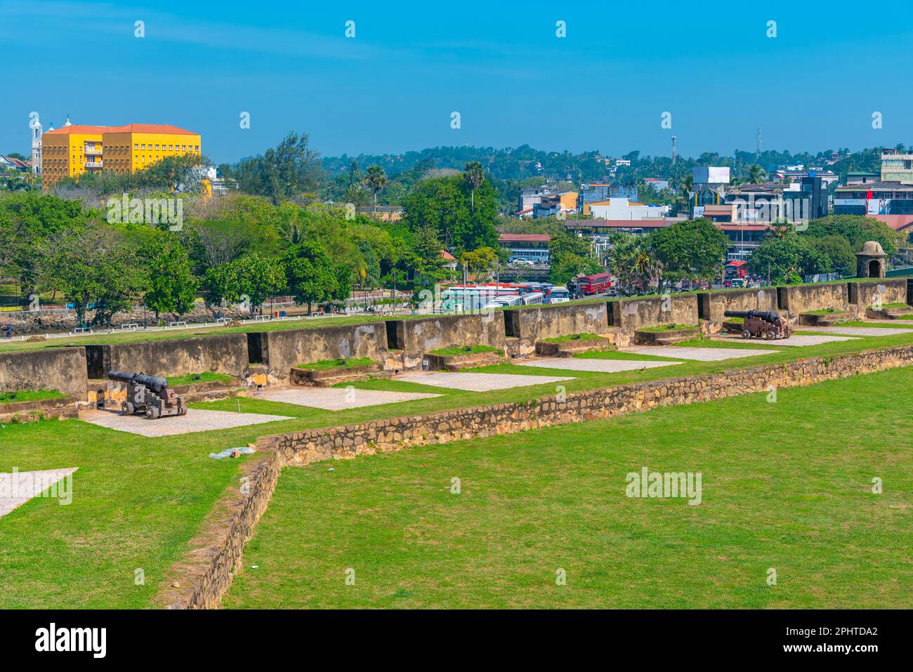 Military bastions of the Galle fort, Sri Lanka Stock Photo - Alamy