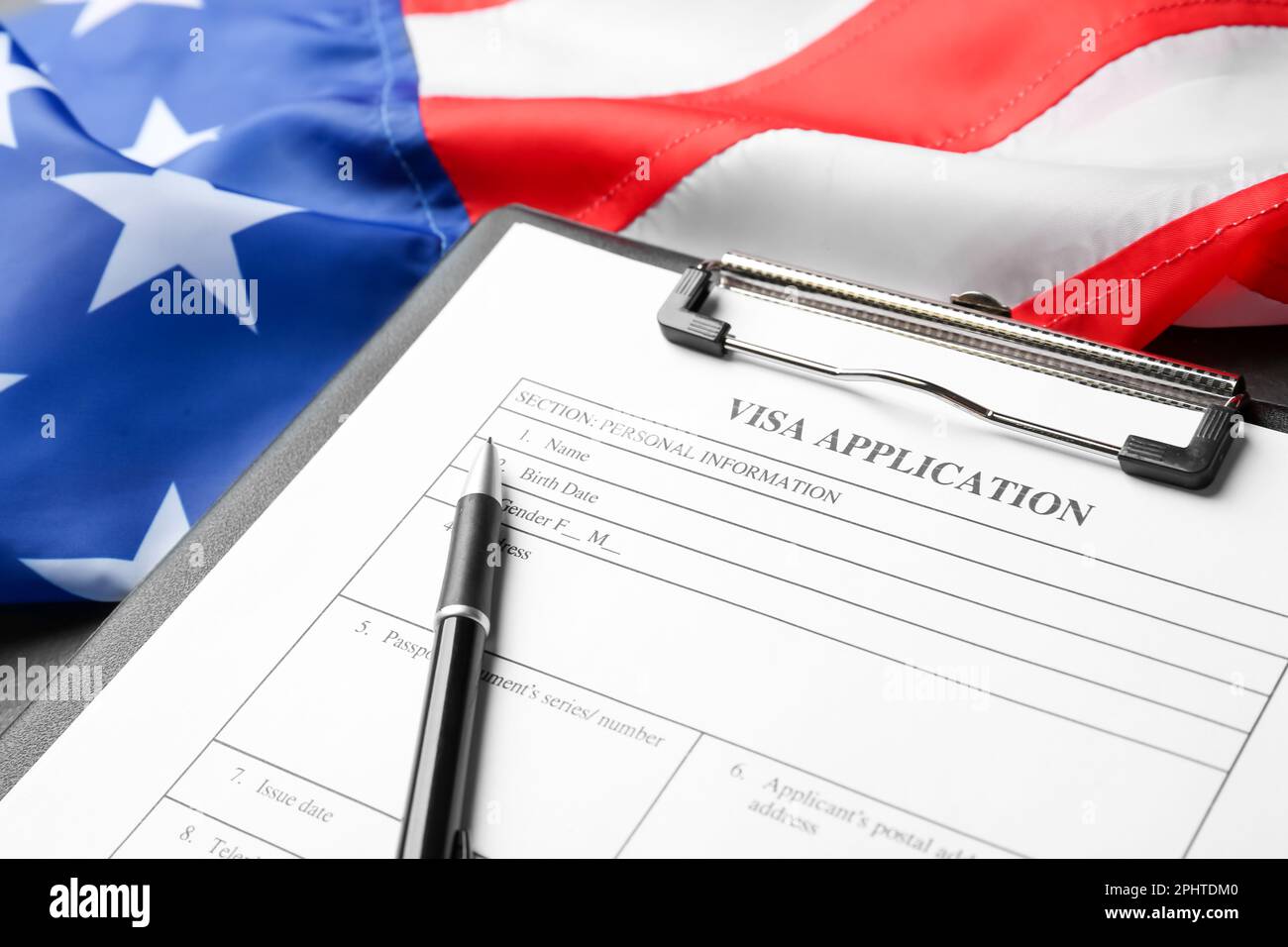 Us visa application hi-res stock photography and images - Alamy