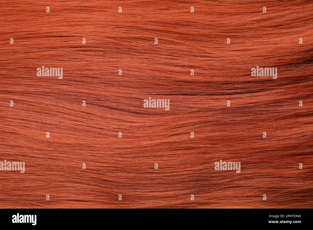 Texture of red hair as background, closeup Stock Photo - Alamy