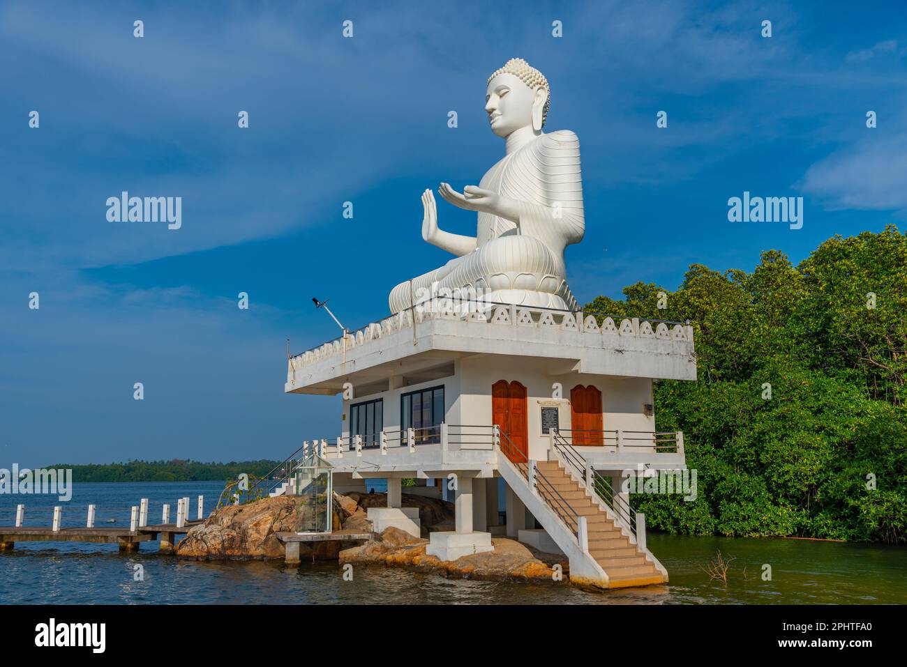 Bentota Udakotuwa Temple at Sri Lanka Stock Photo - Alamy