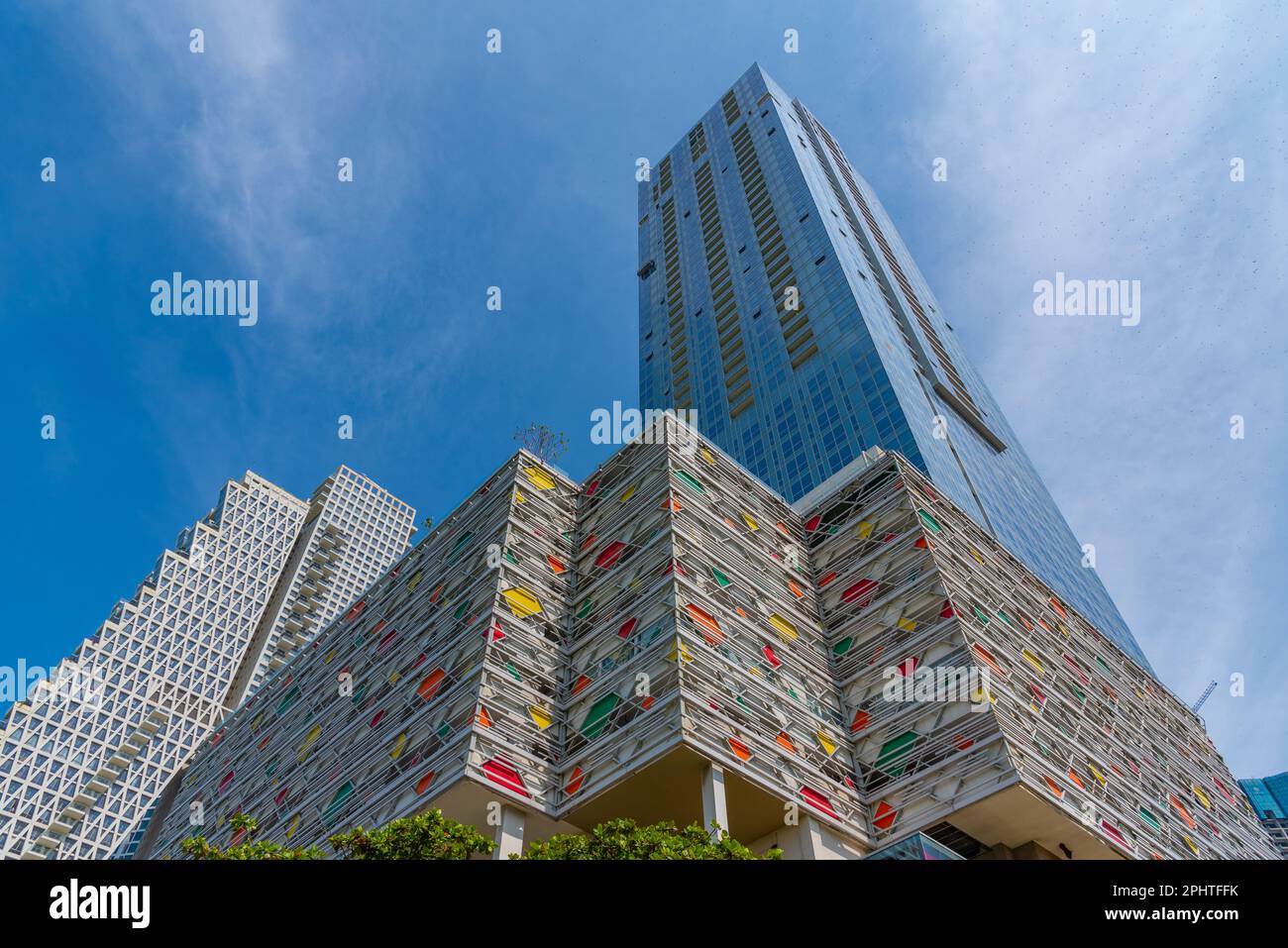 Modern skyscrapers in the center of Colombo, Sri Lanka Stock Photo - Alamy
