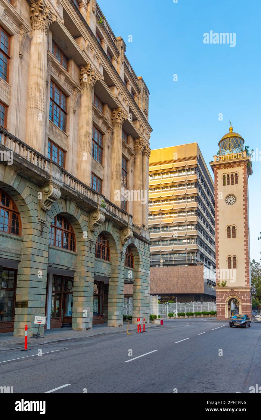 Lighthouse Clock Tower at Colombo, Sri lanka Stock Photo - Alamy