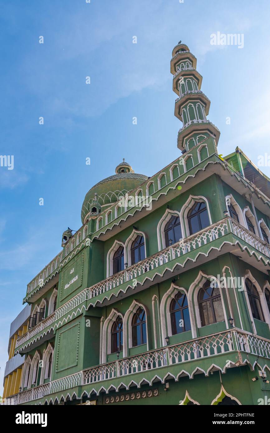 Jumma Mosque (Al Masjid Al Dheeniyah) in Colombo, Sri Lanka Stock Photo ...