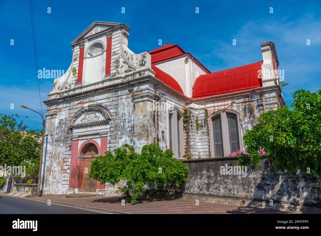 View of the Wolfendhal church in Colombo, Sri Lanka Stock Photo - Alamy