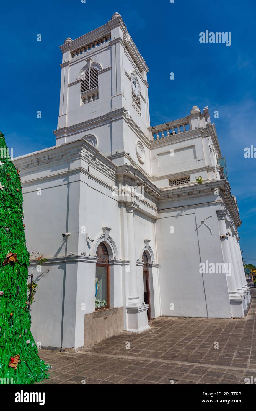 View of the Saint Anthony church in Colombo, Sri Lanka Stock Photo - Alamy