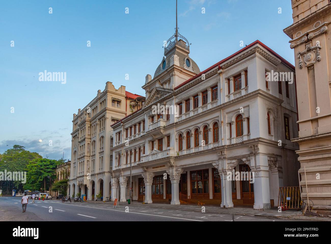 Whiteaways building in the colonial district of Colombo, Sri Lanka ...