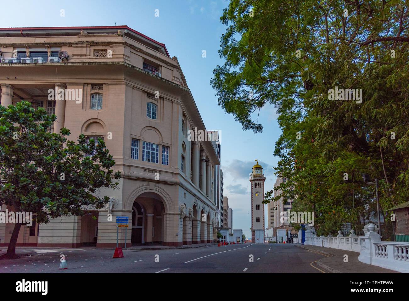 Lighthouse Clock Tower at Colombo, Sri lanka Stock Photo - Alamy