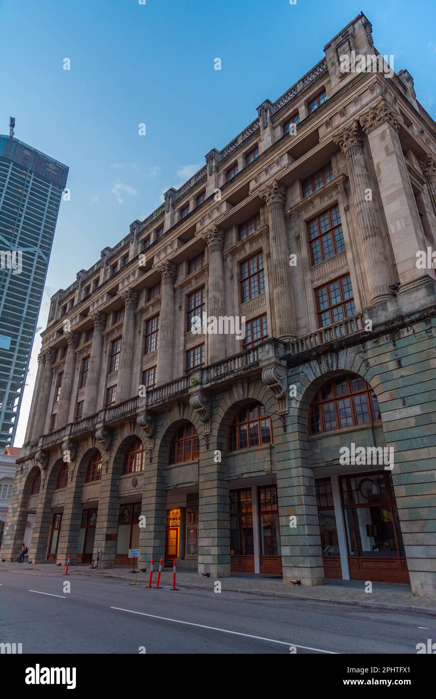 Colonial buildings in the old town of Colombo, Sri Lanka Stock Photo ...
