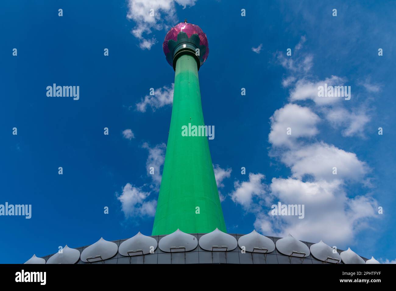 Lotus tower in downtown Colombo, Sri Lanka Stock Photo - Alamy