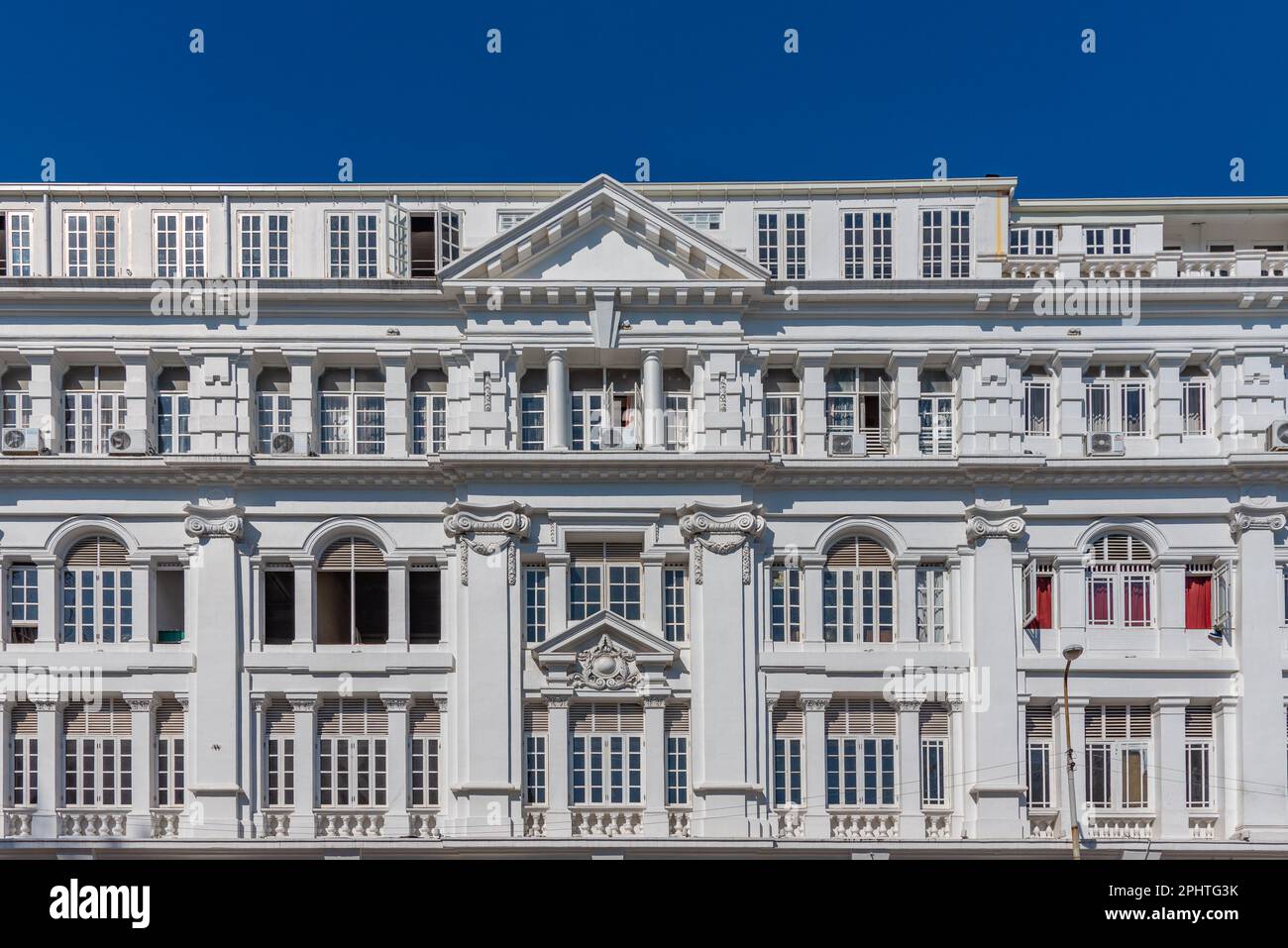Colonial buildings in the old town of Colombo, Sri Lanka Stock Photo ...
