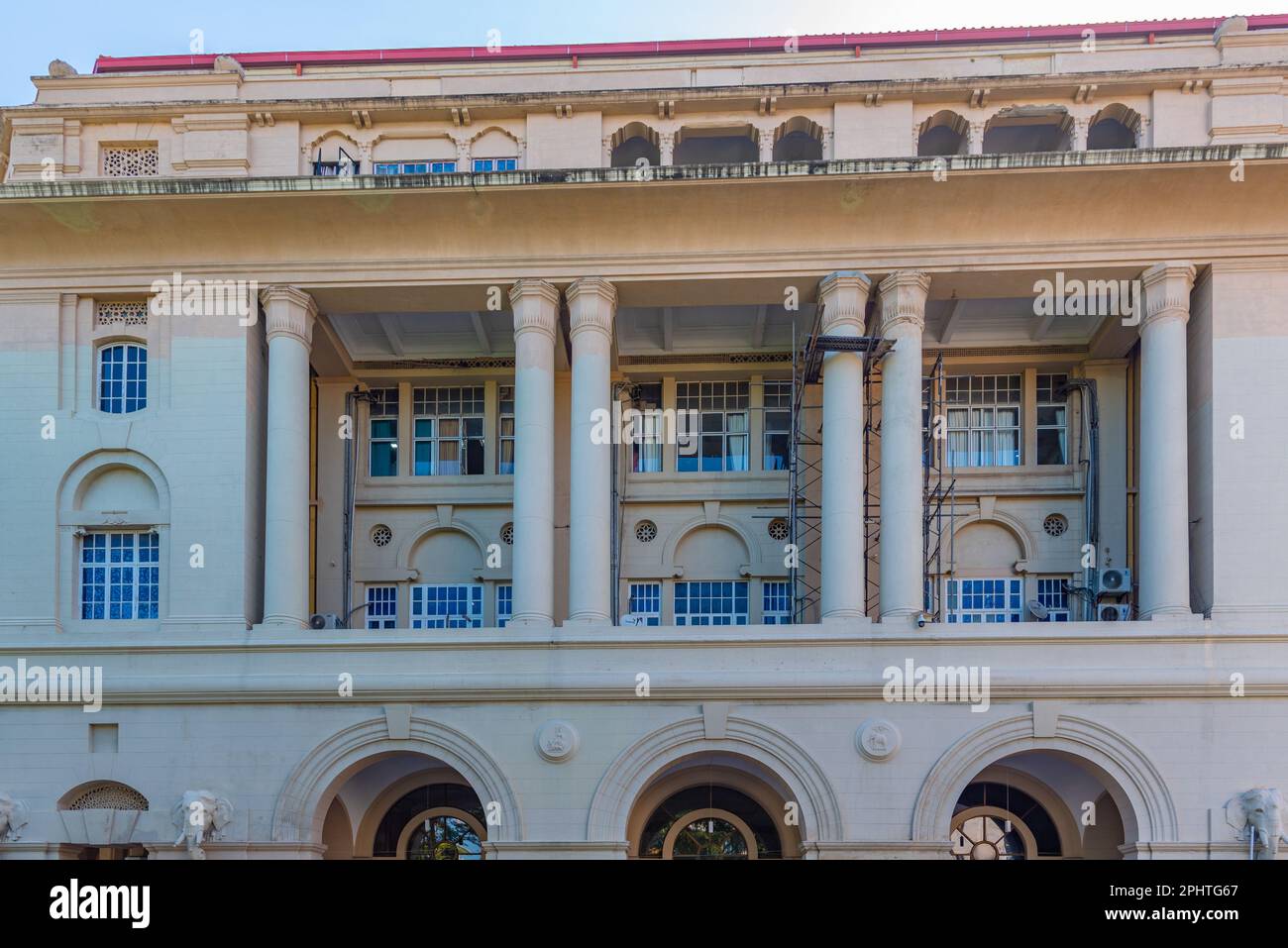 Colonial buildings in the old town of Colombo, Sri Lanka Stock Photo ...