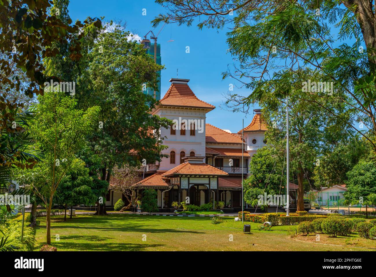 Colonial buildings in the old town of Colombo, Sri Lanka Stock Photo ...