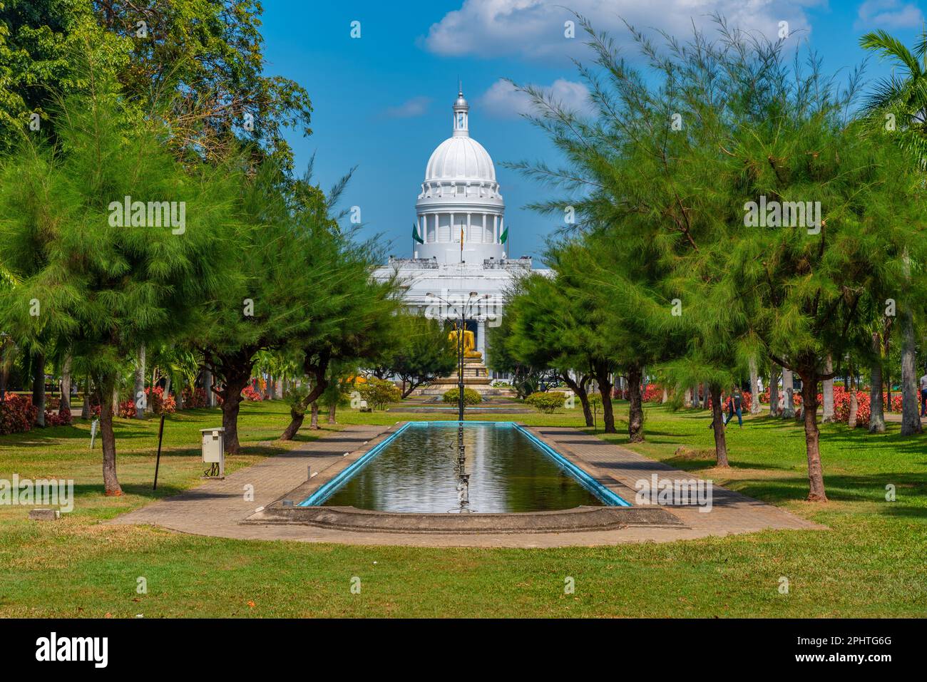 Colombo municipal council viewed from Viharamahadevi Park in Sri Lanka ...