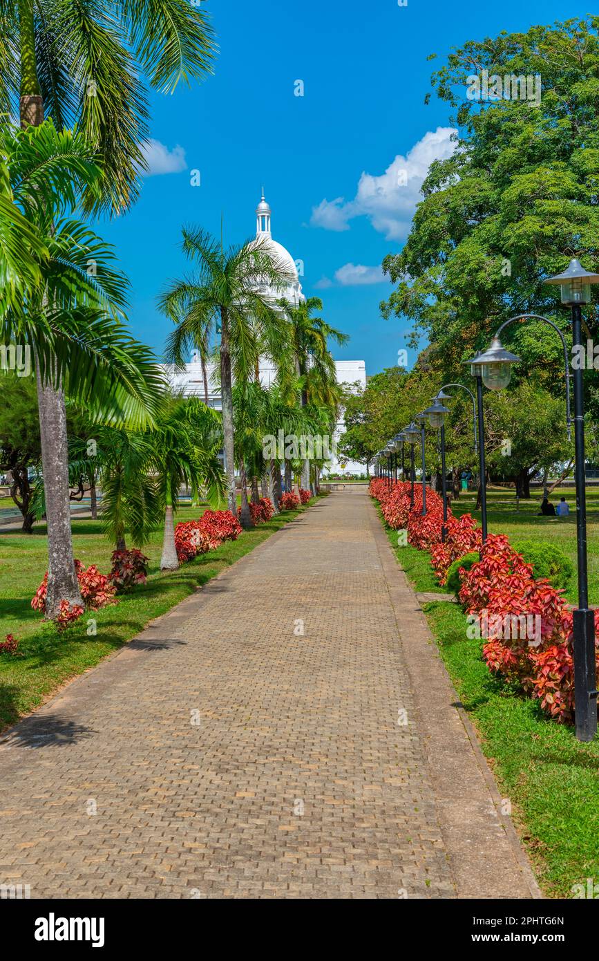 Colombo municipal council viewed from Viharamahadevi Park in Sri Lanka ...